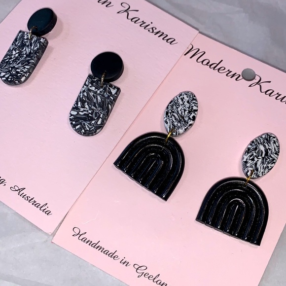 Modern Karisma | Jewelry | Nwt Modern Karisma 2 Pairs Clay Earrings By ...